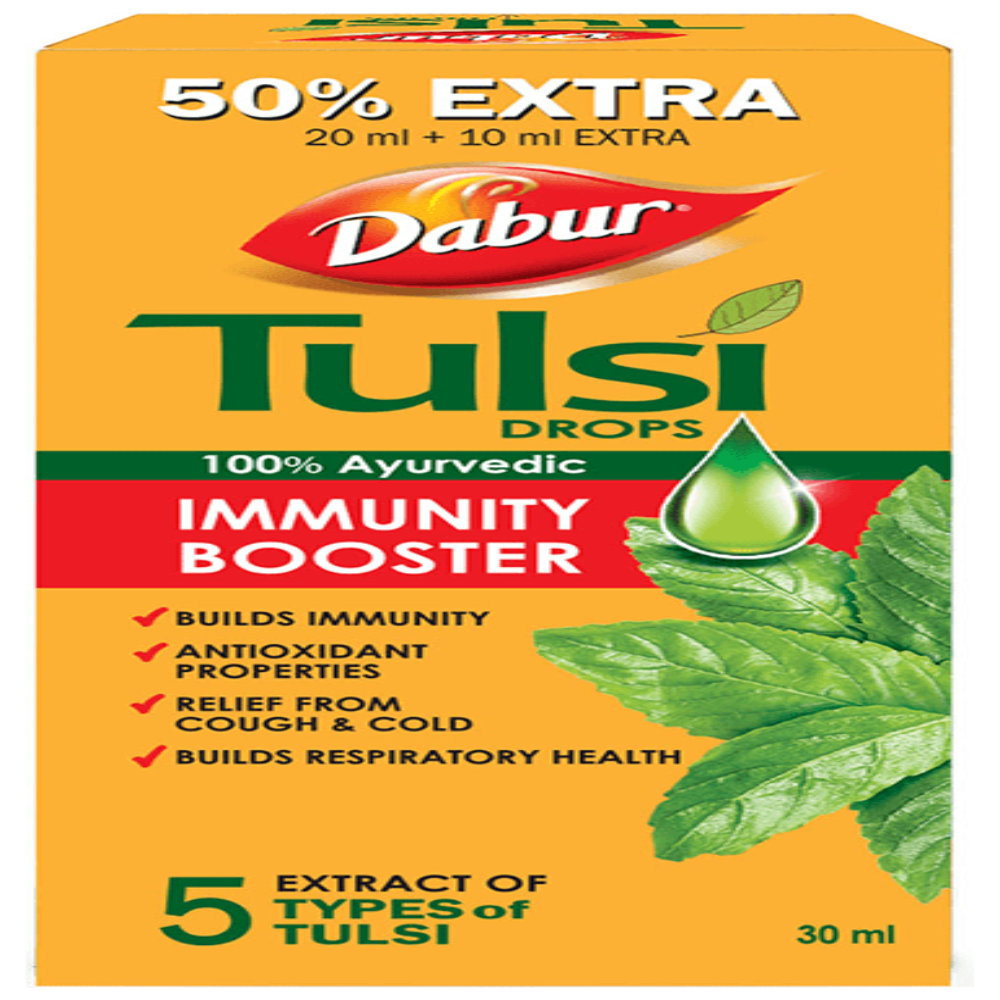 Tulsi Drops - Dabur – DesiKartt