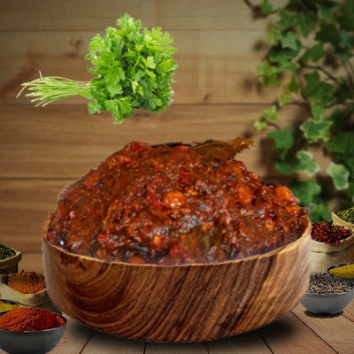 Kothimera / Coriander Pickle - 450 gms-Jampani Pickles – DesiKartt
